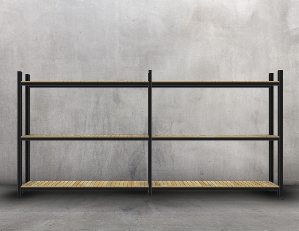 Garage Racking: Double Unit – Pacific Shelving & Storage